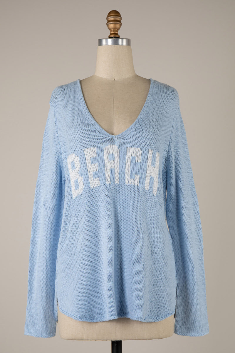 lightweight beach knit sweater – nellamoon candles