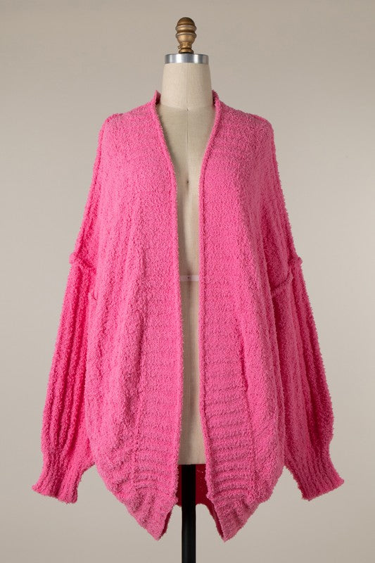 hot pink cozy cardigan – nellamoon candles