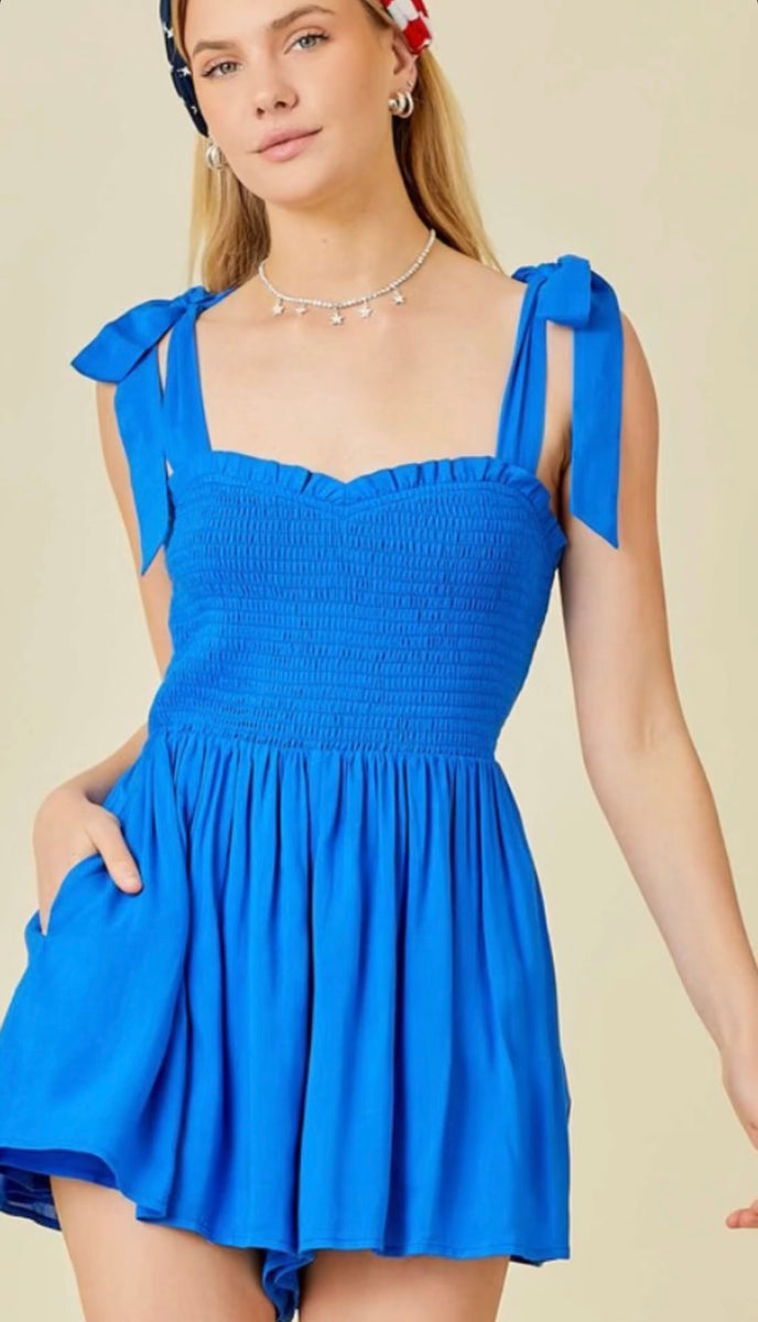 electric blue romper – nellamoon candles