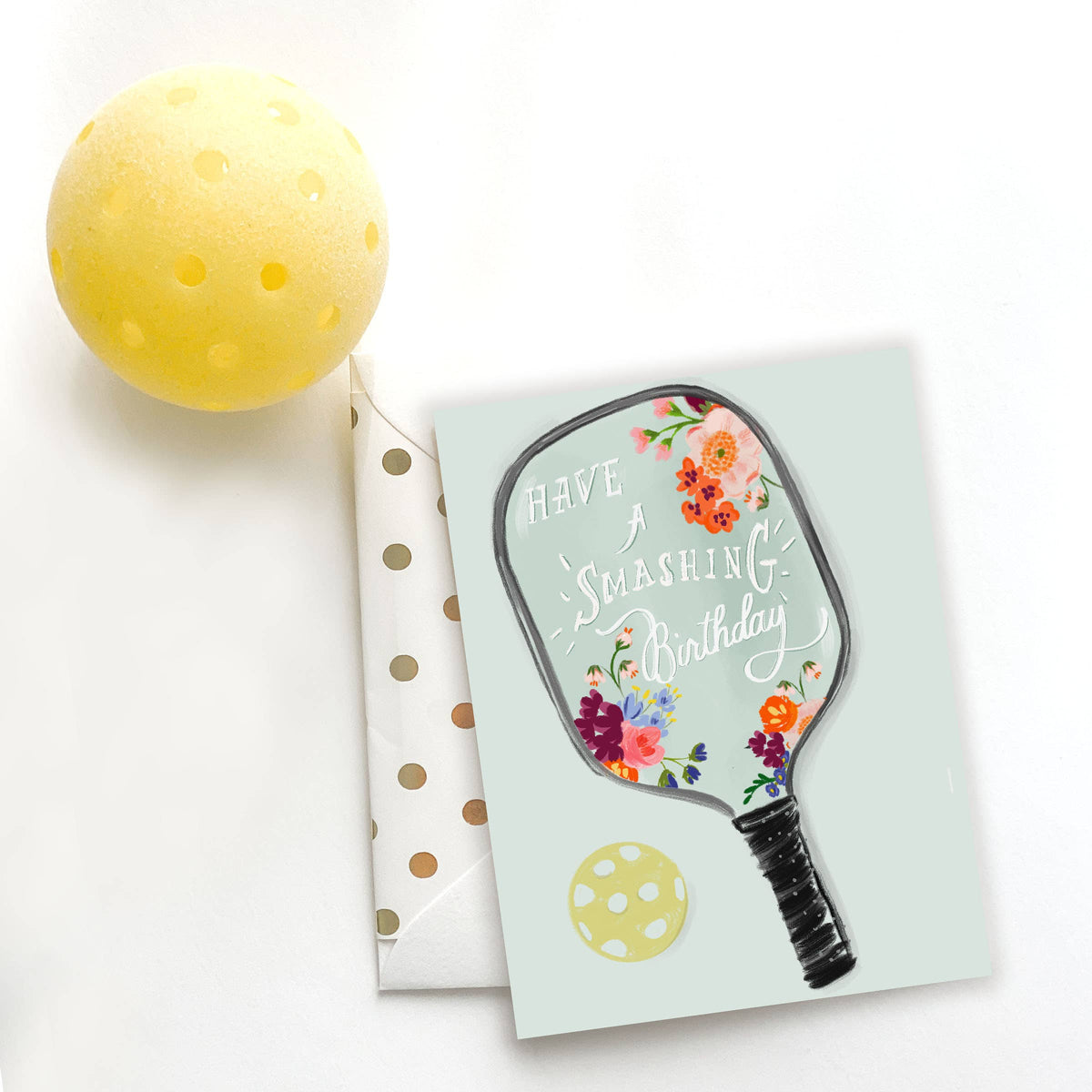 Have a Smashing Birthday Pickleball Greeting Card – nellamoon candles
